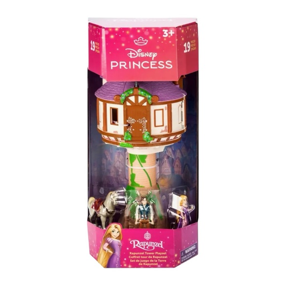Disney | Toys | Disney Parks Tangled Rapunzel Tower Playset Flynn Mother Gothel Maximus New 224 ...